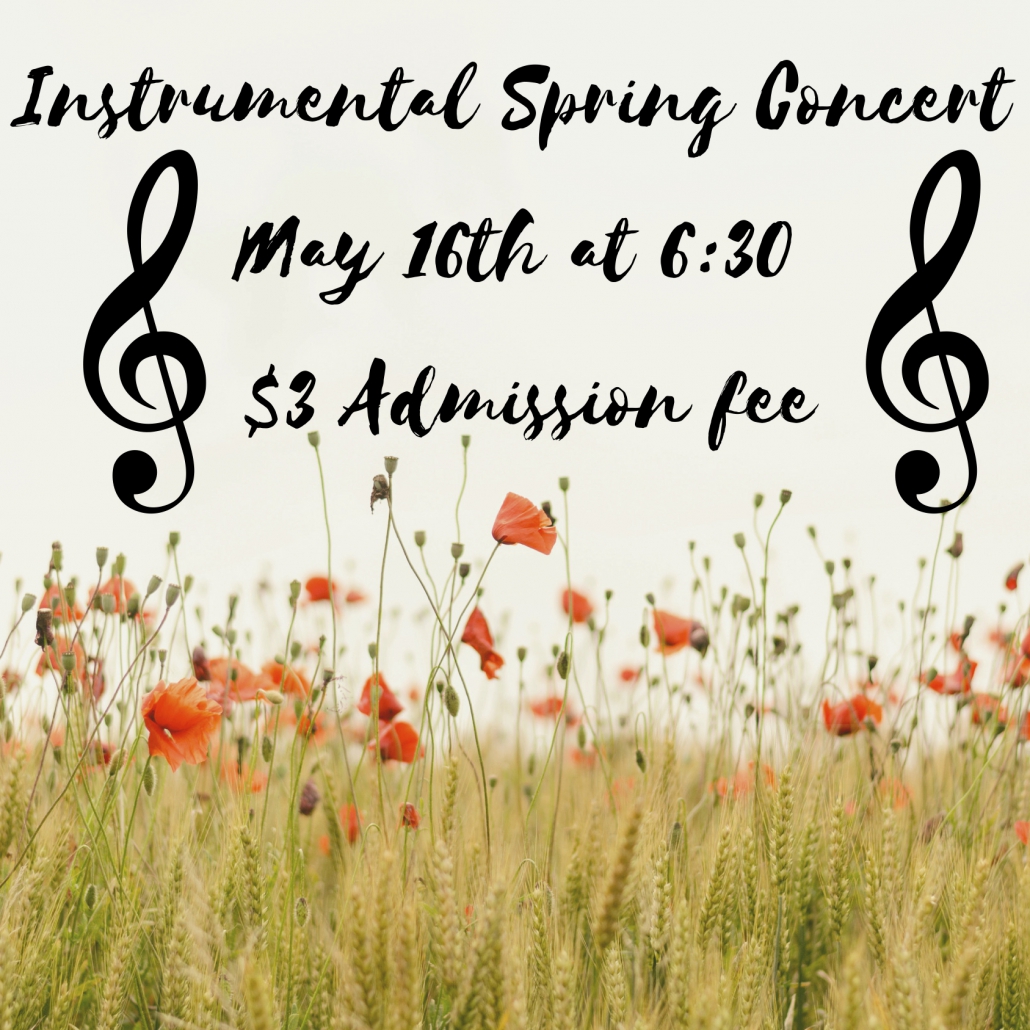 Instrumental Spring Concert – 5/16 – MaST Community Charter School